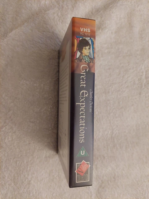 CHARLES DICKENS GREAT Expectations VHS Video Childrens Animated Retro ...