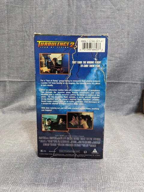 TURBULENCE 2 FEAR of Flying VHS 1999 Action Thriller Trimark Pictures £ ...
