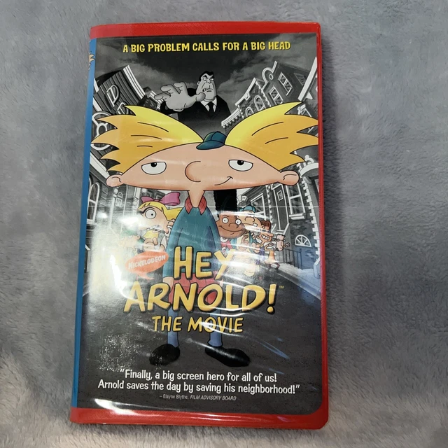 HEY ARNOLD THE Movie (VHS, 2002) Red Clamshell £4.48 - PicClick UK