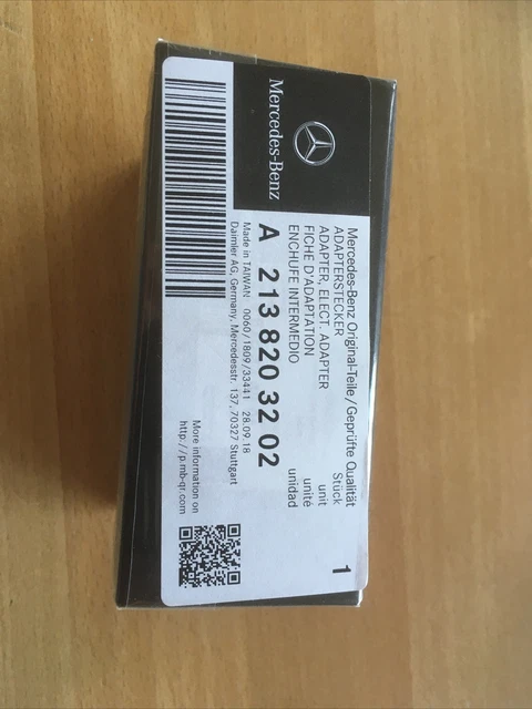 ORIGINAL MERCEDES BENZ Nachrüstung connect me Adapter neu A2138203202 ...