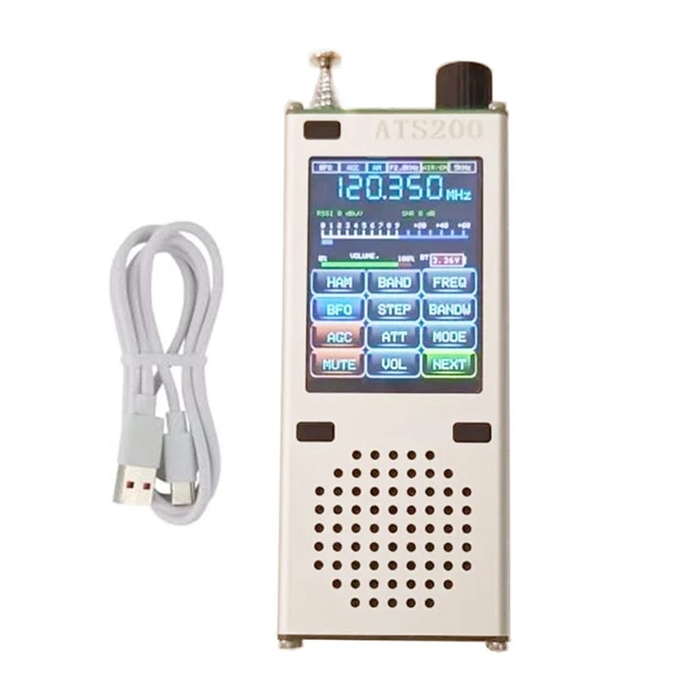 HANDHELD ATS200 AVIATION Band Radio with Full Spectrum and SSB ...
