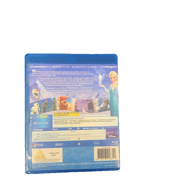 DISNEY FROZEN BLU-RAY (2014) £3.99 - PicClick UK