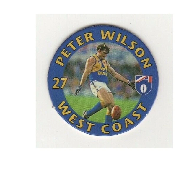 AFL WEST COAST Eagles pog - #27 Peter Wilson EUR 2,94 - PicClick FR