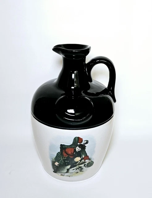 VINTAGE MONTROSE POTTERIES Mackenzie Scotch Whiskey Pottery Jug ...