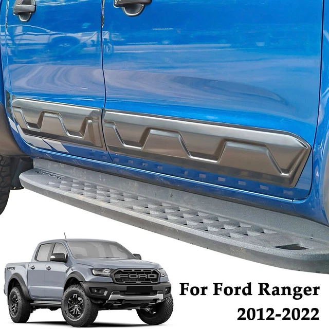 FOR FORD RANGER 2012-2022 T6 Side Door Molding Cladding Body Kit ...