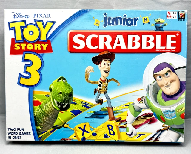 TOY STORY JUNIOR Scrabble Board Game No instructions £13.98 - PicClick UK