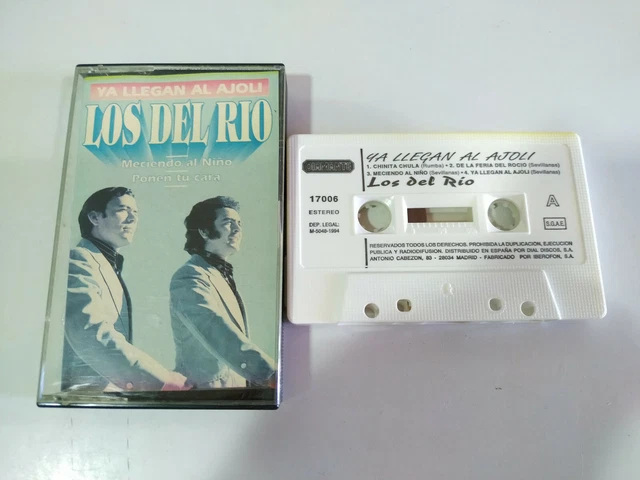 LOS DEL RIO Ya Arrive Al Ajoli 1994 - Cinta Tape Cassette $32.02 ...