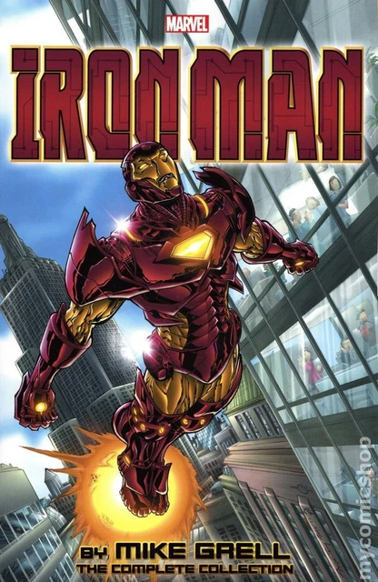IRON MAN TPB par Mike Grell The Complete Collection #1-1ST comme neuf ...