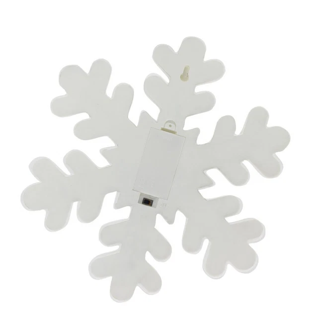 2PCS 3D NIGHT Light Snowflake Shape Design Desk Lamp LED Night Light ...