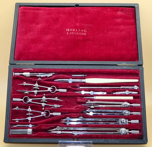 VINTAGE DRAUGHTSMAN SET, Technical Drawing - Harling - London £52.66 ...