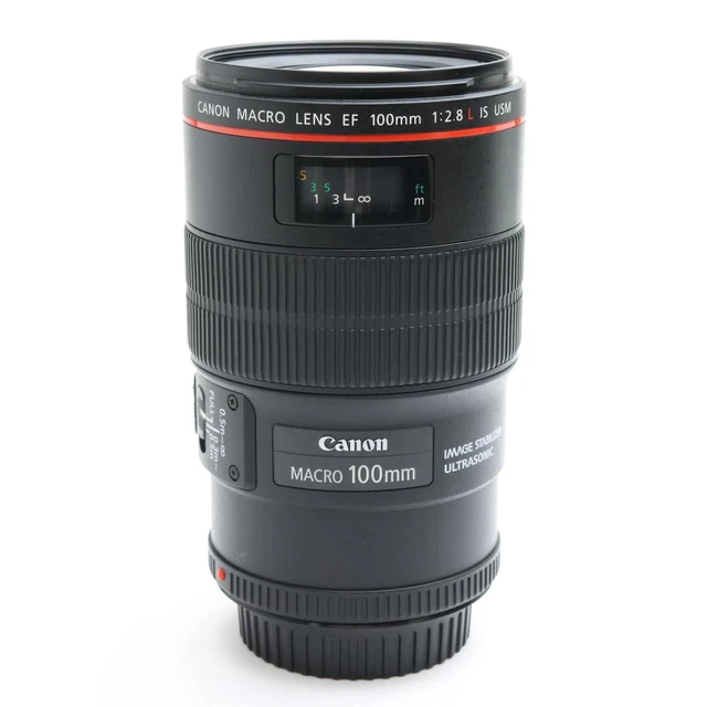 CANON EF 100MM F/2.8L MACRO IS USM (Canon EF mount) #161 £393.57 ...