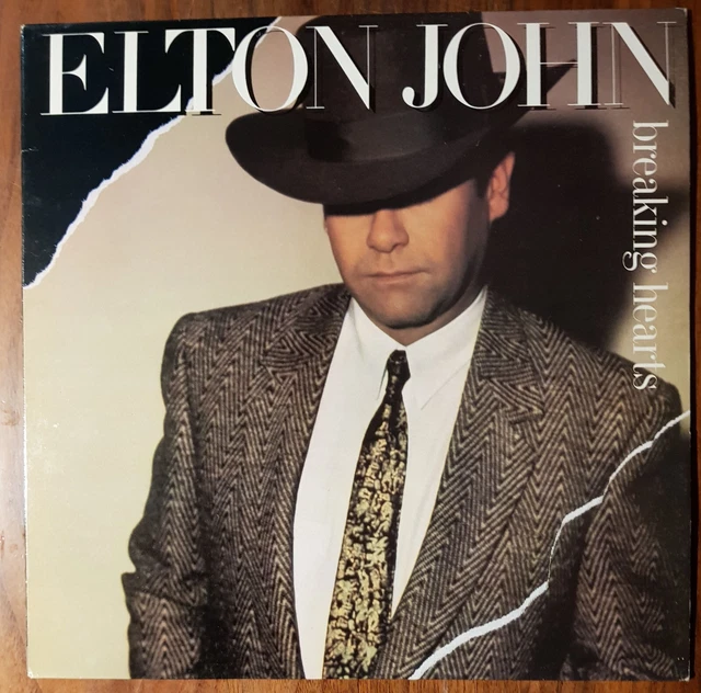 VINYL RECORD LP- ELTON JOHN-Breaking Hearts- 1984-UK-Rocket Records EUR ...