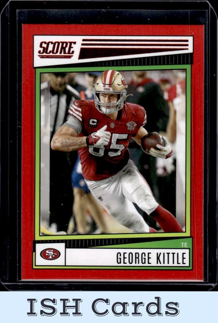2022 SCORE GEORGE Kittle Red #165 49ers de San Francisco EUR 1,64 ...