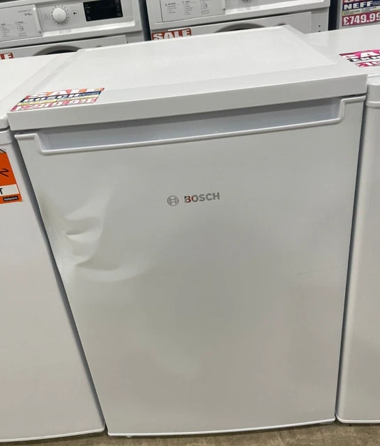 BOSCH KTR15NWECG FREESTANDING Under Counter Fridge, White £249.99 ...