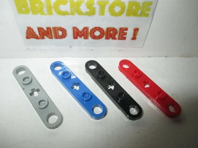 LEGO - TECHNIC Plate 1x5 Toothed Ends 2 Studs Axle 2711 Choose Quantity ...