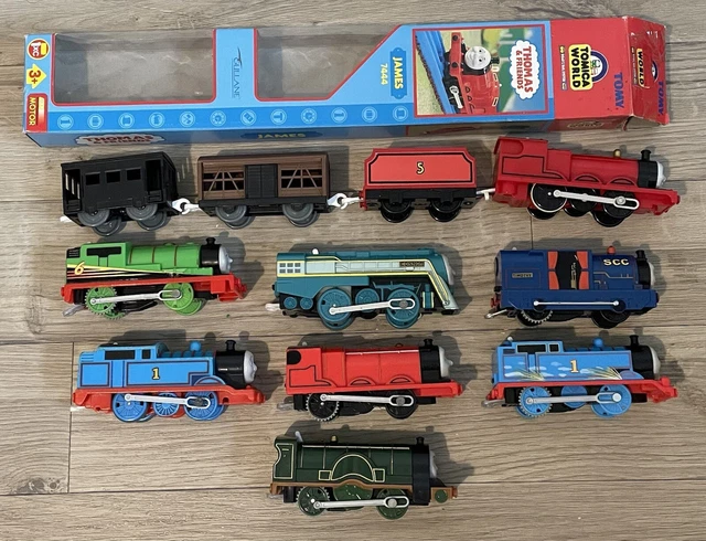 THOMAS & FRIENDS TrackMaster Bundle Motorized Trains Working With ...