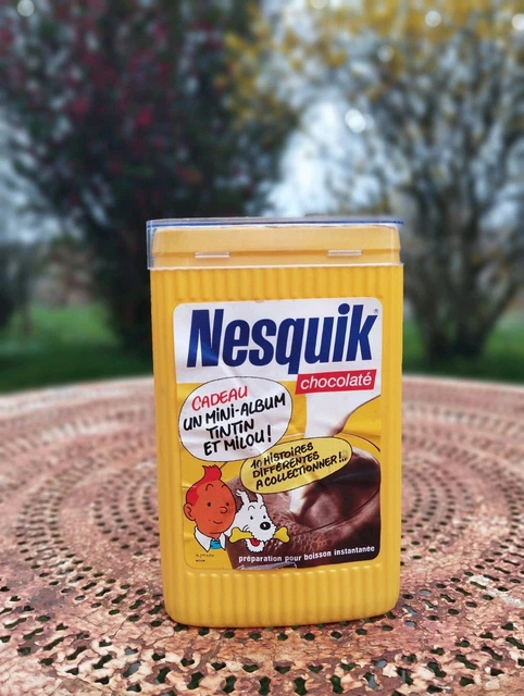 BOITE NESQUIK TINTIN 400g Cadeau Mini Album Tintin Et Milou de Hergé EUR 99,00 - PicClick FR