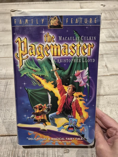 THE PAGEMASTER (VHS, 1995) $11.25 - PicClick CA