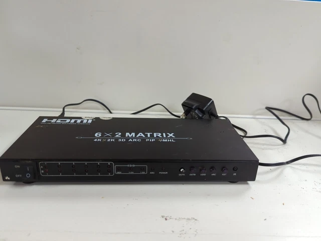 MATRIX 6X2 SWITCH interfaccia hdmi EUR 26,79 - PicClick IT