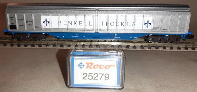 ROCO N GAUGE 25279 "Henkell Trocken" Ferry Wagon £18.00 - PicClick UK