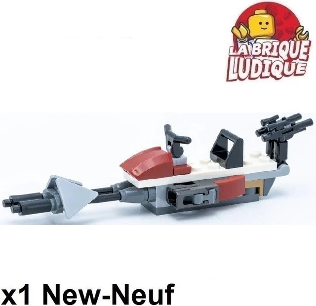 LEGO FIGURINA MINIFIG Star Wars Speeder Bike Vascello Blaster 75372 ...