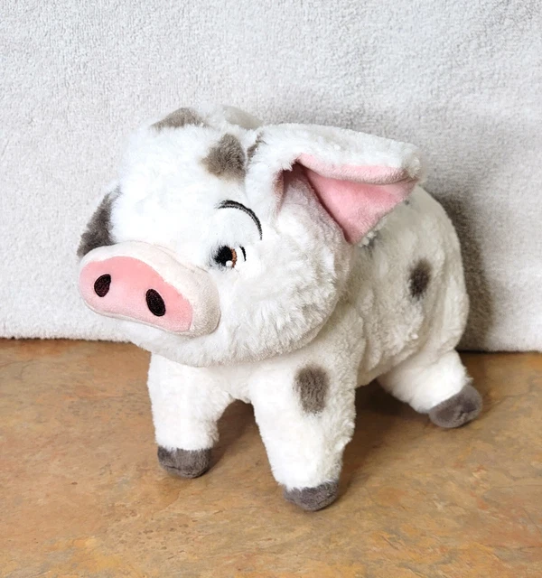 DISNEY STORE MOANA Pua Pet Pig Stuffed Animal Plush 10" Toy Authentic ...