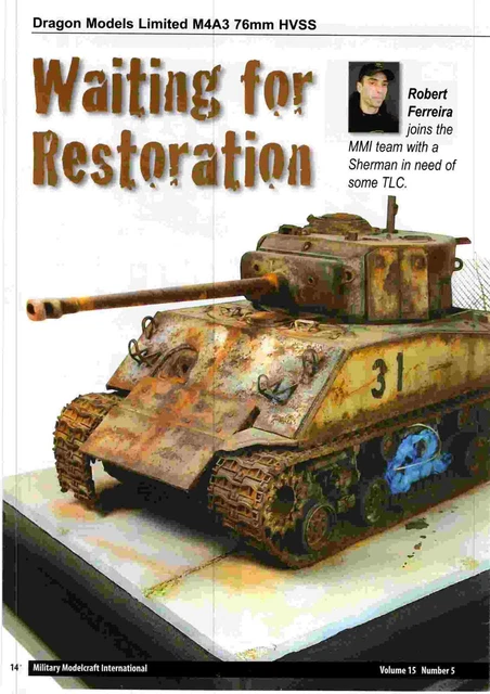 PPOT50 MODEL KIT Feature/Review - Dragon Models Limited M4A3 76Mm Hvss ...