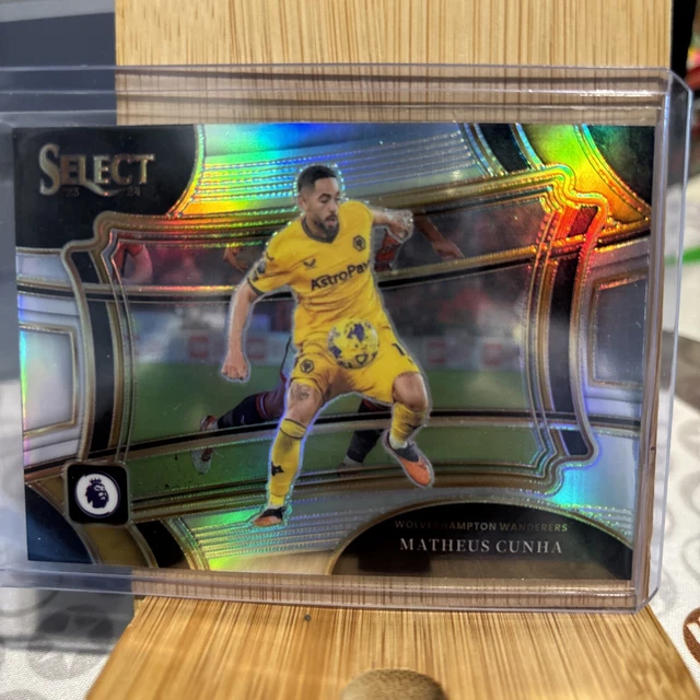 2023-24 PANINI SELECT EPL RARE Field Level #220 Matheus Cunha Silver $6 ...