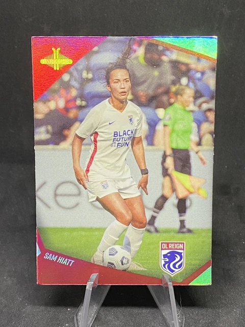 SAM HIATT 2022 Parkside NWSL SP Target Red Foil Card #176 OL Reign ...