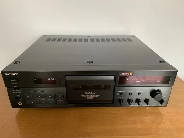 SONY TC-K333ESJ-3 HEAD,DIRECT Drive,Dual Capstan Stereo Cassette Deck ...