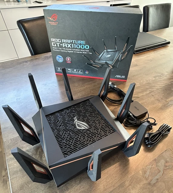 ASUS ROG RAPTURE WiFi 6 Wireless Gaming Router (GT-AX11000) $238.50 ...