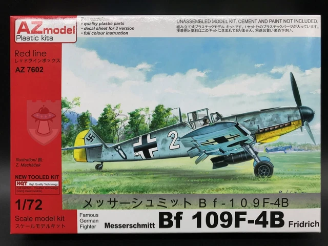 AZ MODEL 1/72 AZ7602 Messerschmitt Bf 109F-4/B "Fighter-Bomber" $22.88 ...
