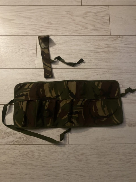 BRITISH MILITARY DPM Holdall General Service Tool Roll /Wash Bag Wild ...