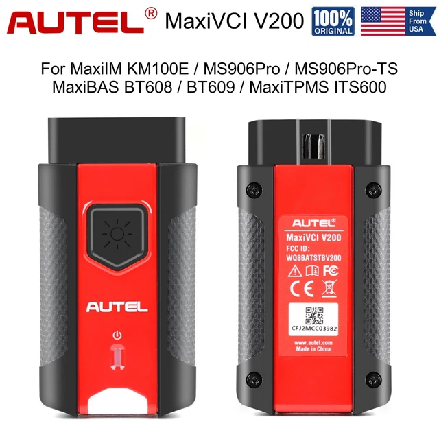 AUTEL MAXIVCI V200 Bluetooth Wireless Diagnostic Interface For MS906 ...