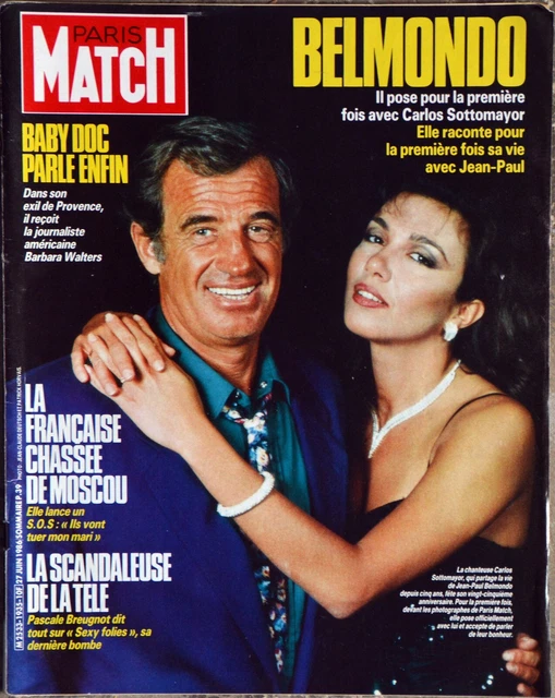 MAGAZINE PARIS-MATCH N° 1935 - Jean-Paul Belmondo EUR 11,90 - PicClick FR
