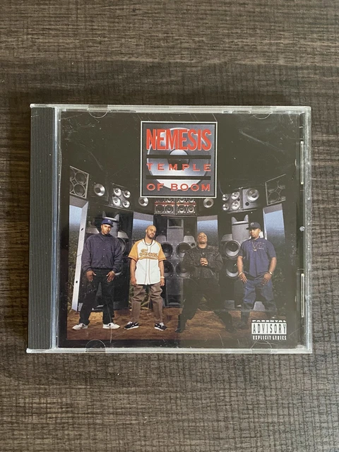 CD - NEMESIS : Temple of Boom (G+) - Bass RAP HIP HOP 1993 *Rare OOP ...