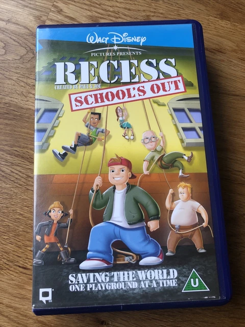 RECESS SCHOOL'S OUT Walt Disney VHS Video £9.99 - PicClick UK