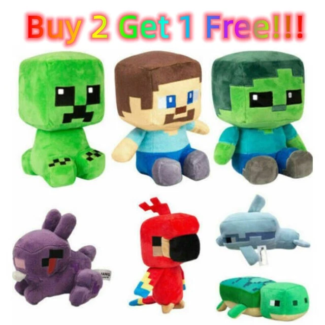 FOR KIDS GIFT Xmas Minecraft Animal Plush Toys Stuffed Animals Soft Toy ...