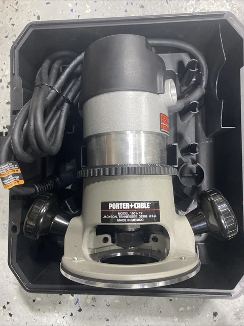 PORTER CABLE 690LR Heavy Duty Production Router W/1001-T2 Base $170.00 ...