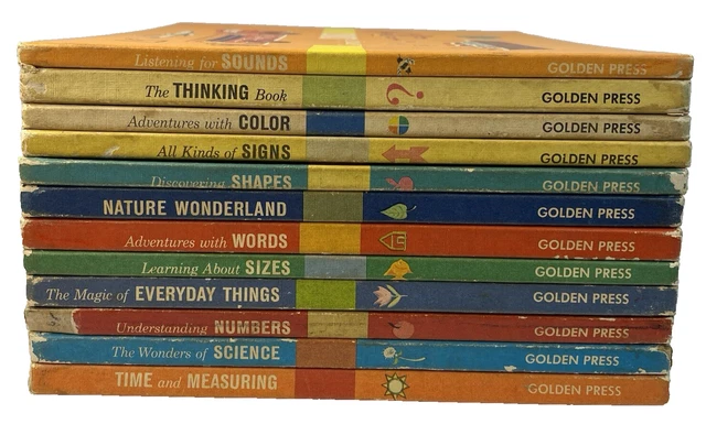 FIRST ADVENTURES IN Learning Program HB Golden Press Set of 12 ...