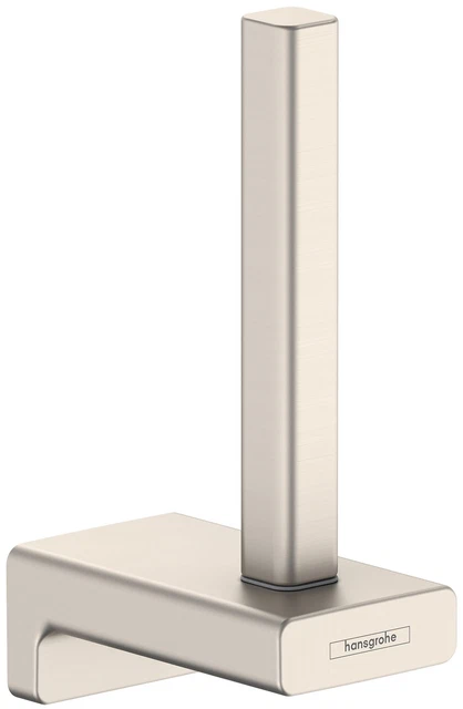 HANSGROHE 41756 ADDSTORIS Wall Mounted Euro Toilet Paper Holder - Nickel £55.66 - PicClick UK