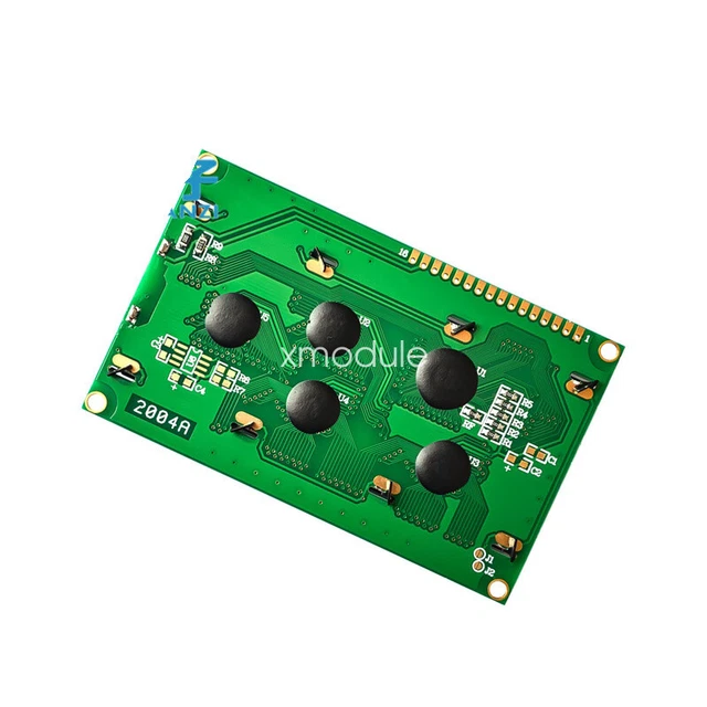3.3V IIC/I2C/TWI/SP I SERIAL Interface 20X4 Character LCD Module Blue ...