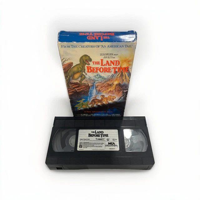 THE LAND BEFORE Time 1988 VHS Original Release MCA edition Good £2.78 ...