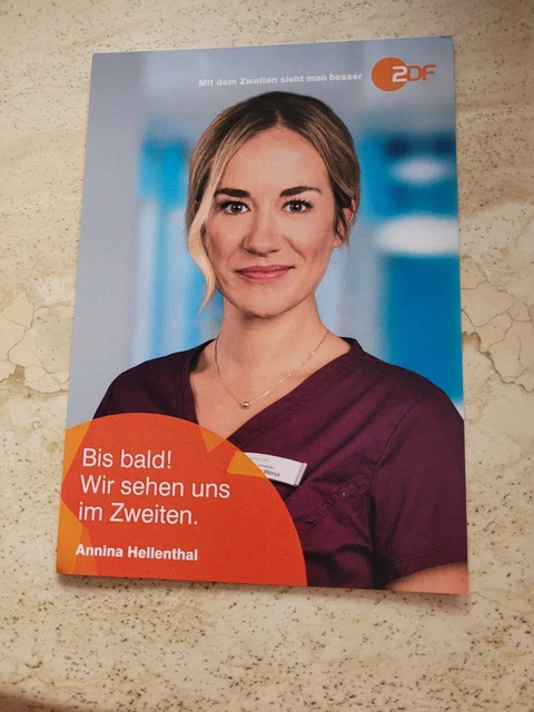 ANNINA HELLENTHAL SERIE Bettys Diagnose Schauspielerin Blanko AK EUR 1 ...
