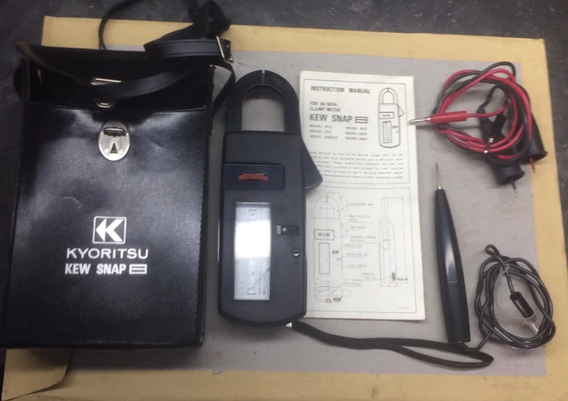 KYORITSU KEW SNAP AC Volt-Ammeter-Ohm Meter £19.00 - PicClick UK