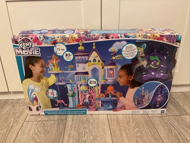 MY LITTLE PONY Movie Castle Canterlot & Seaquestria BNIB New MLP £65.00 ...