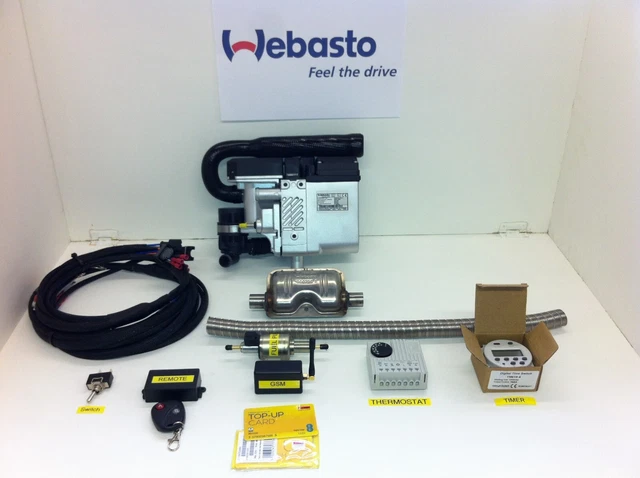 WEBASTO THERMO TOP C, 12V boat,camper,caravan,diesel heater kit, 3mths ...