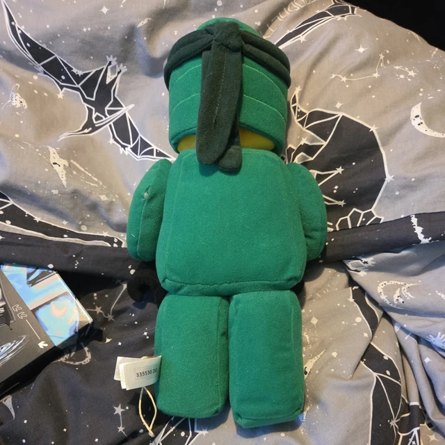 LEGO NINJAGO LLOYD Green Ninja Plush Mini Figure Soft Toy By Manhattan ...