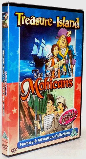 TREASURE ISLAND / The Last Of The Mohicans (2004) DVD Double Feature ...