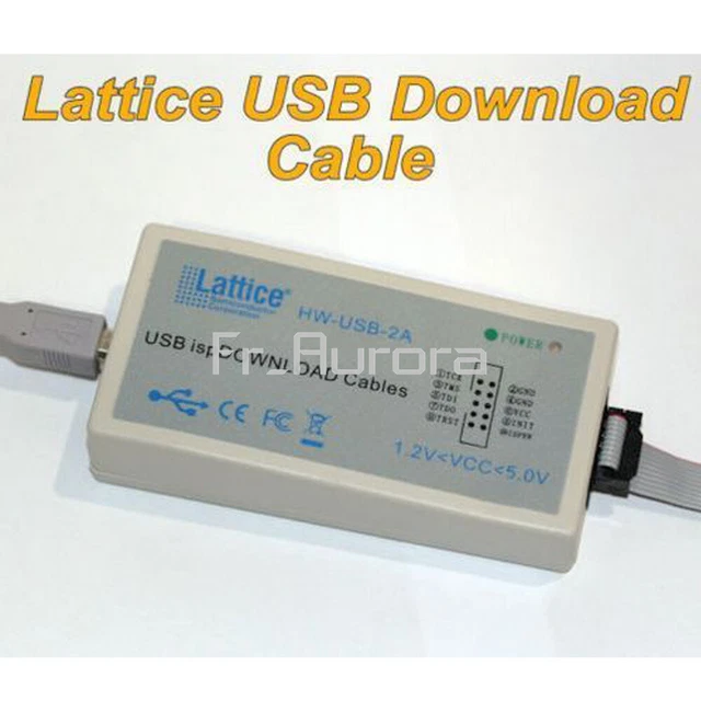 USB DOWNLOAD CABLE Jtag SPI Programmer for LATTICE FPGA CPLD HW-USBN-2A ...